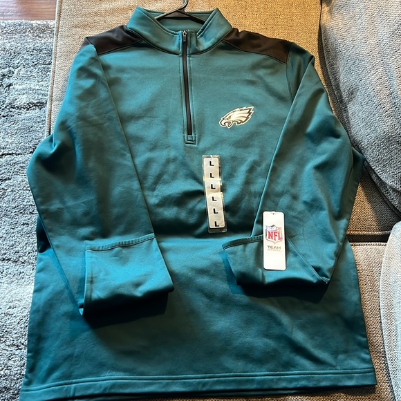 NFL | Shirts | New Philadelphia Eagles 4 Zip Nfl Team Apparel Large ...